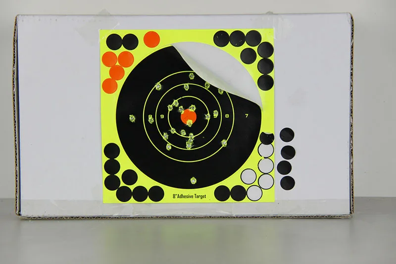 Outdoor Rifle Training Aim Stickers 8 Inch Fluorescent Bow Arrow Self ...