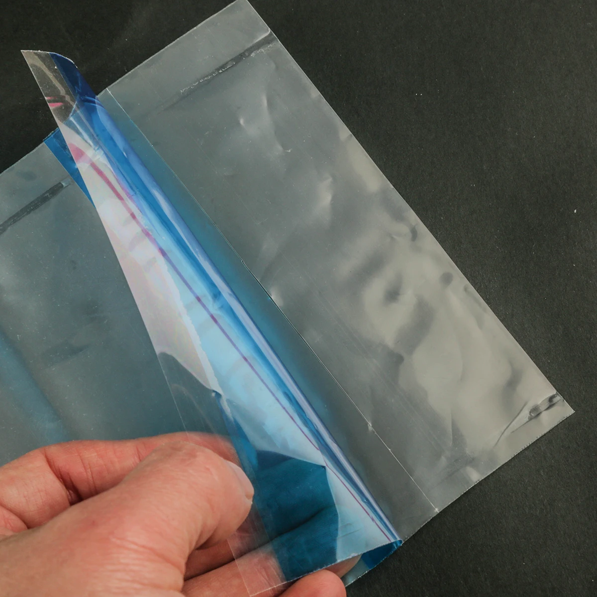 Customs Secret Evidence Locking Bags Deposit Security Bag Clear Tape ...