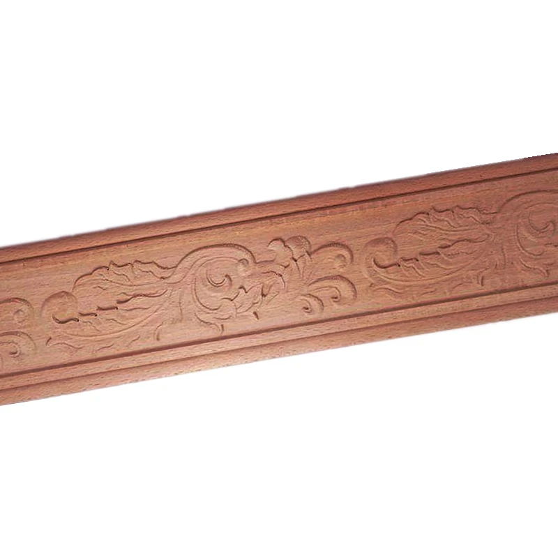 Traditional Minimalist Solid Wood Wooden Carving Wood Trim Indoor ...