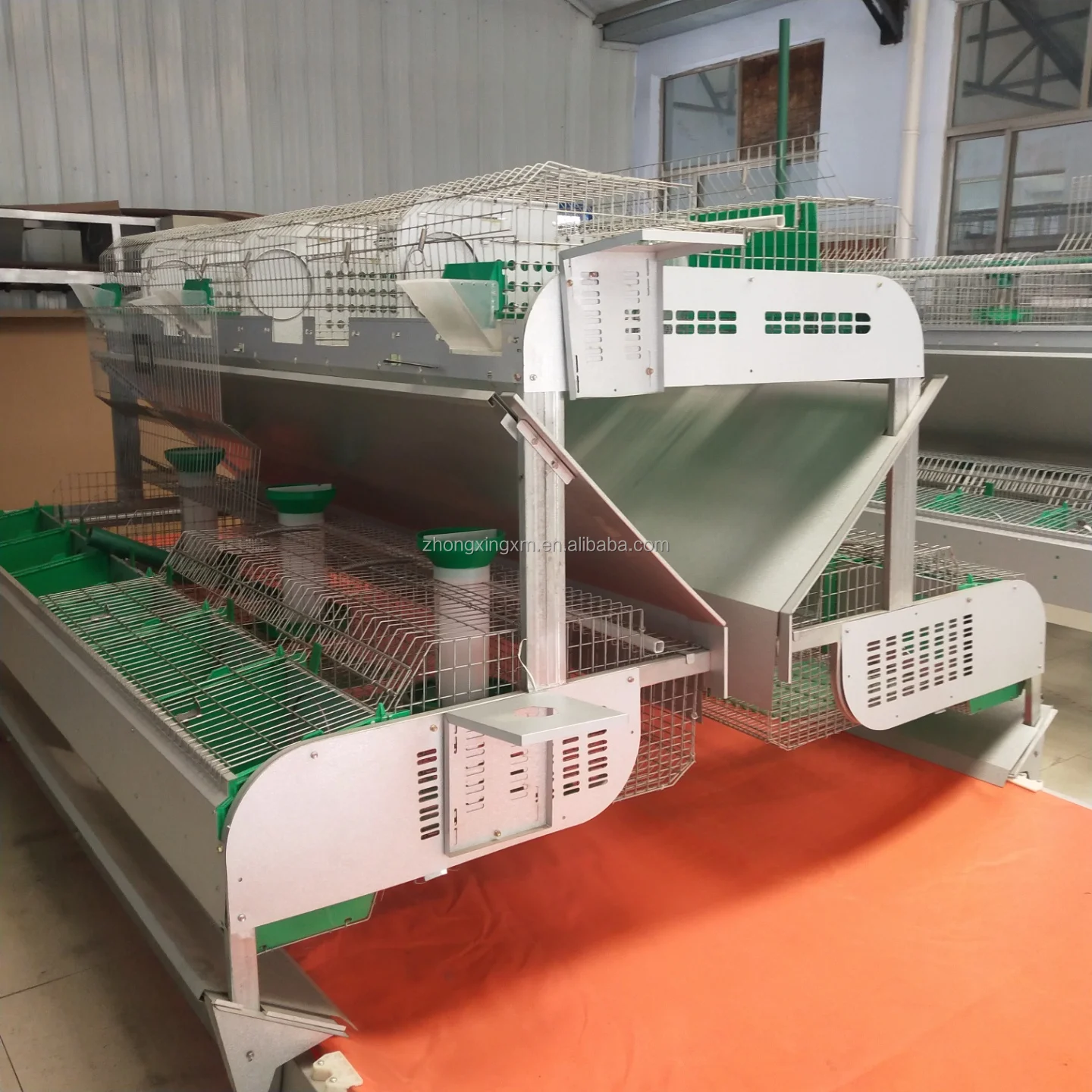 2023 New Design Industrial Breeding Cage European Manure Cleaning ...