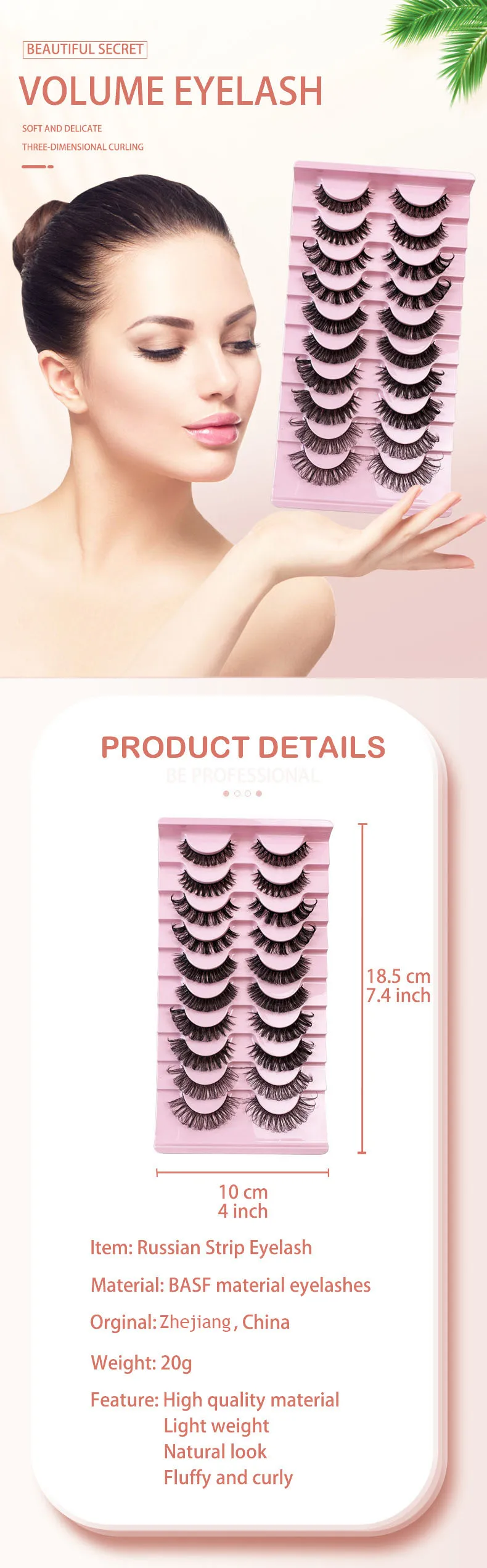 Natural Magnetic Fake Eyelash Extension Kit Diy Book Mascara Price ...