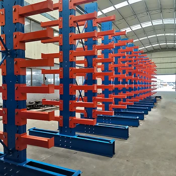 Heavy Duty Double Sided Storage Racks Cantilever Racking For Warehouse ...