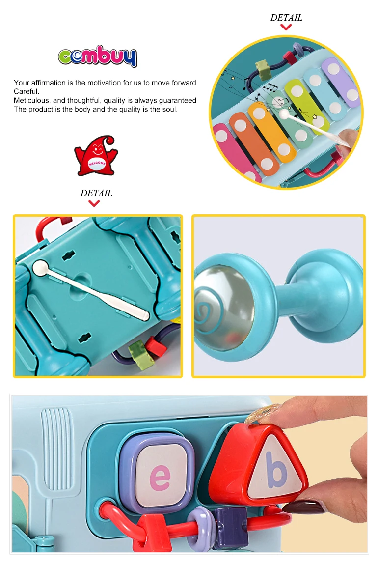 Knock Xylophone Rattle Sensory Educational Bus Toys Babies| Alibaba.com