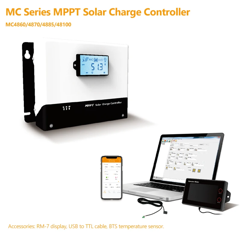 Customization Ma4870n25 48v 70a Mppt Solar Charger Controller Max Pv ...