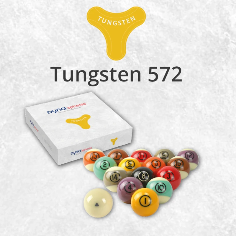 Dyna Spheres Pool Balls - Professional 57.2mm Billiards