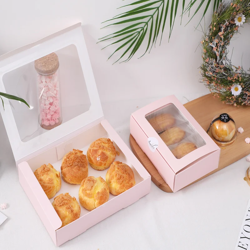 Picnic Afternoon Tea Cake Box Puff Cookie Box Baking Box| Alibaba.com