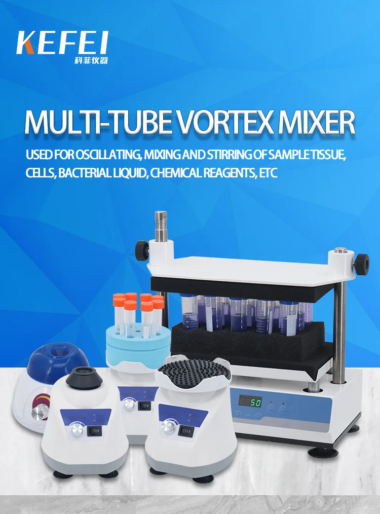 Lab Digital Multi Tube for Vortex Mixer Customizable OEM Support for 50 ...