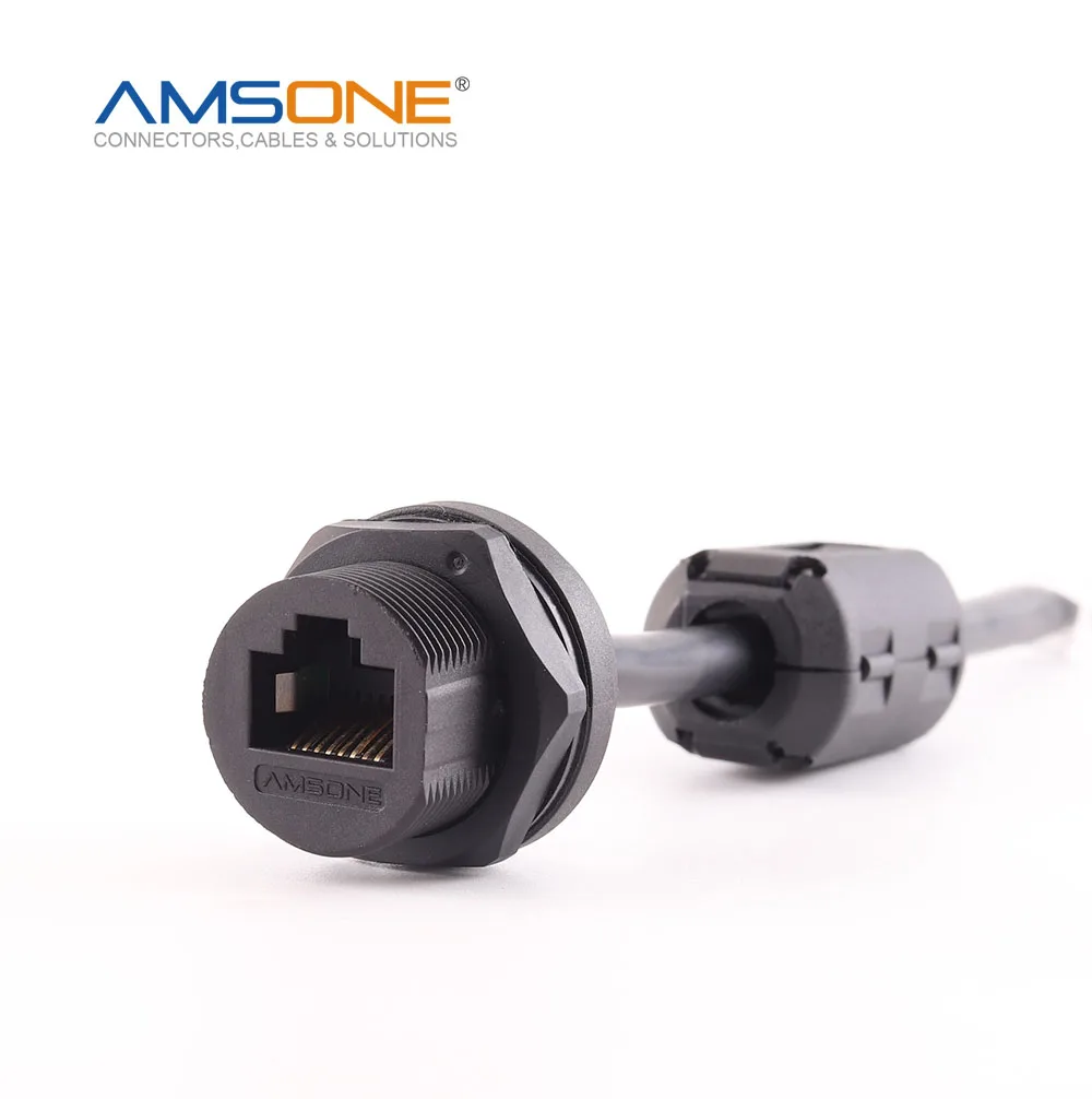 Amsone Custom In Stock Pcb Jack Rj45 Wall Mount Panel Cat5e Ethernet ...