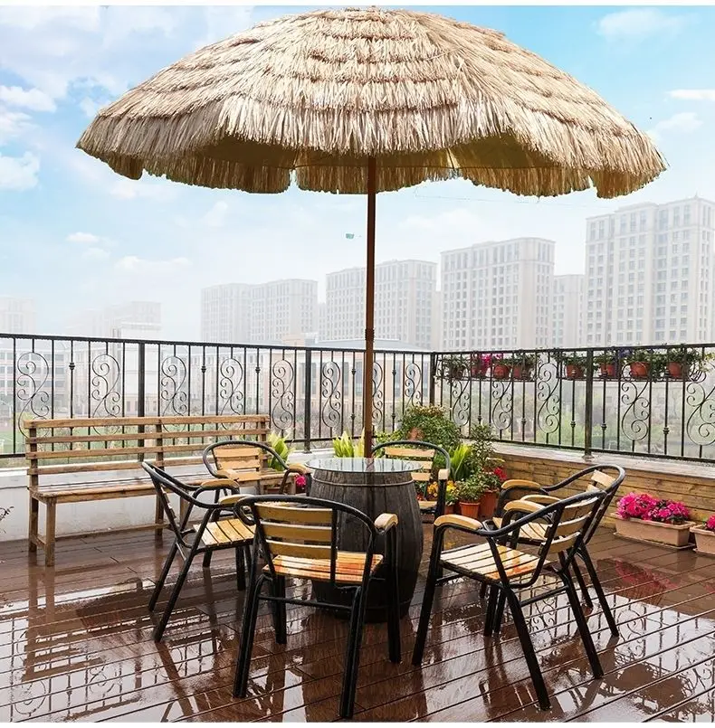 Lotus-sombrilla Hawaiana Grande Y Popular Para Playa,Paraguas Portátil ...