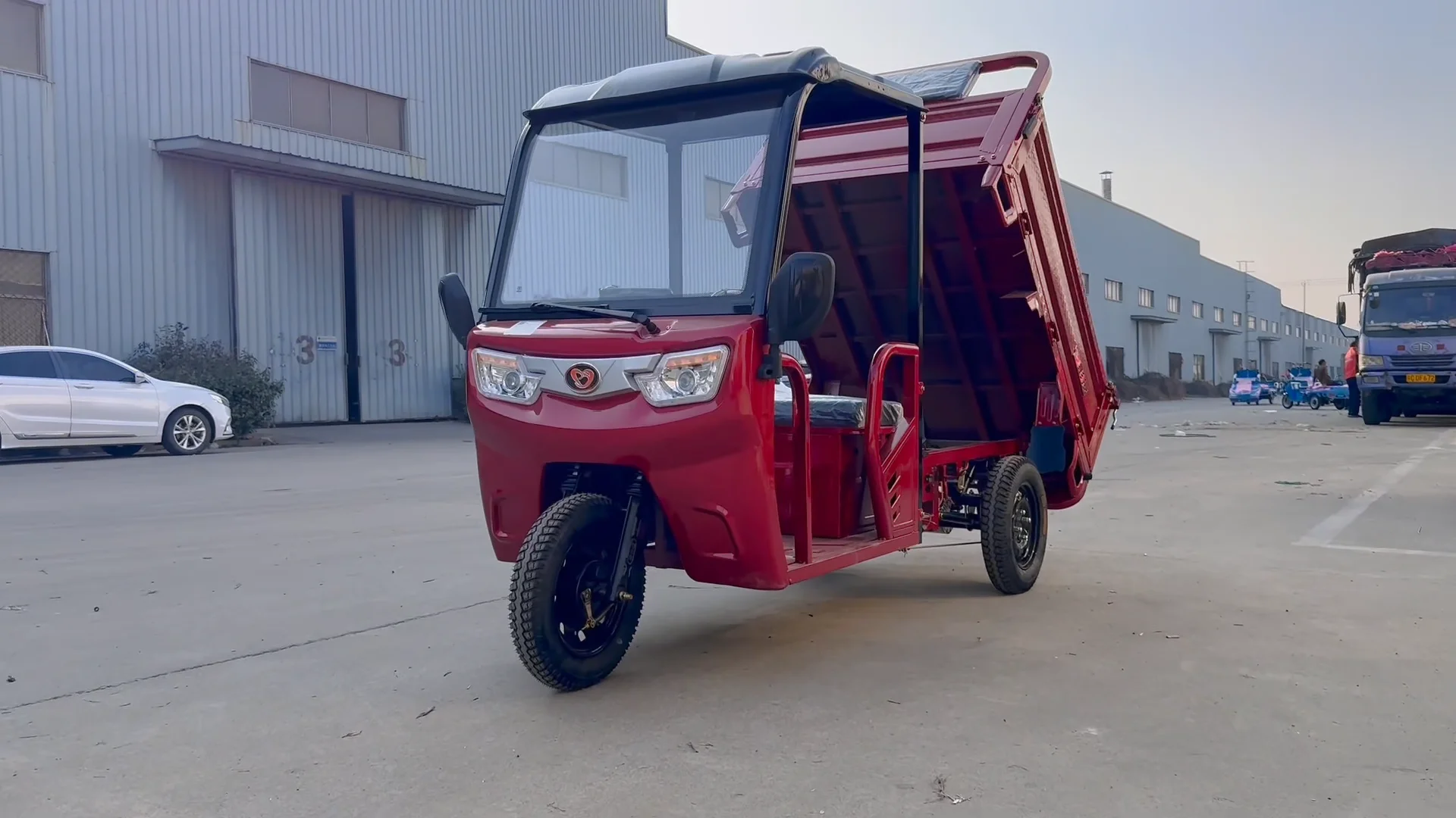 Lb-bfb160 Factory Customized Electric Cargo Tricycle Electric Rickshaw ...