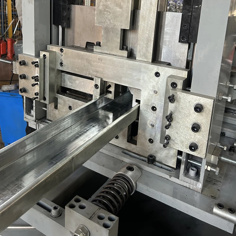 Galvanized Steel Frame Cz Purlin Making Machine Cz Purlin Roll Forming ...