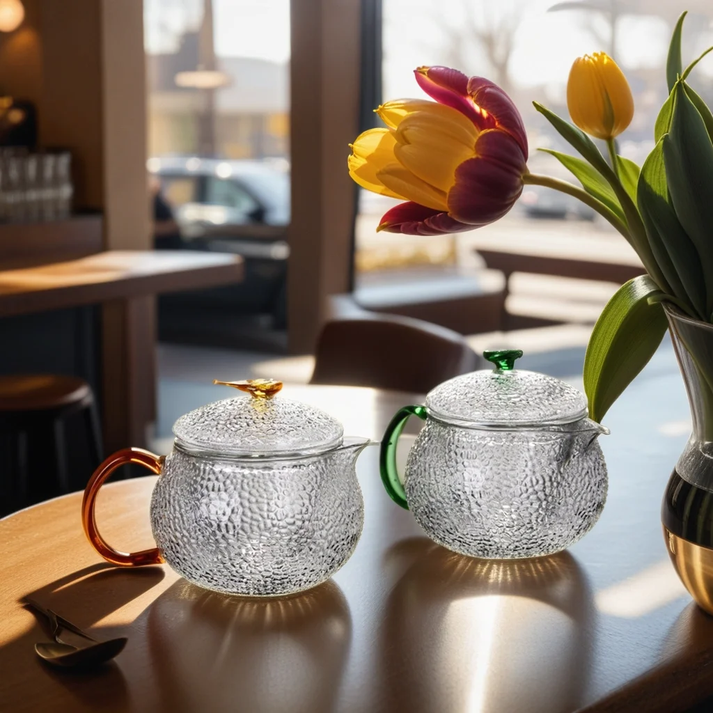 Hand-blown High Temperature Resistant Borosilicate Teacup Double Wall ...