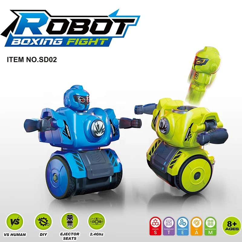 Robo Kombat TORNADO Remote Control Fighting Robots (Set Of 2 ...