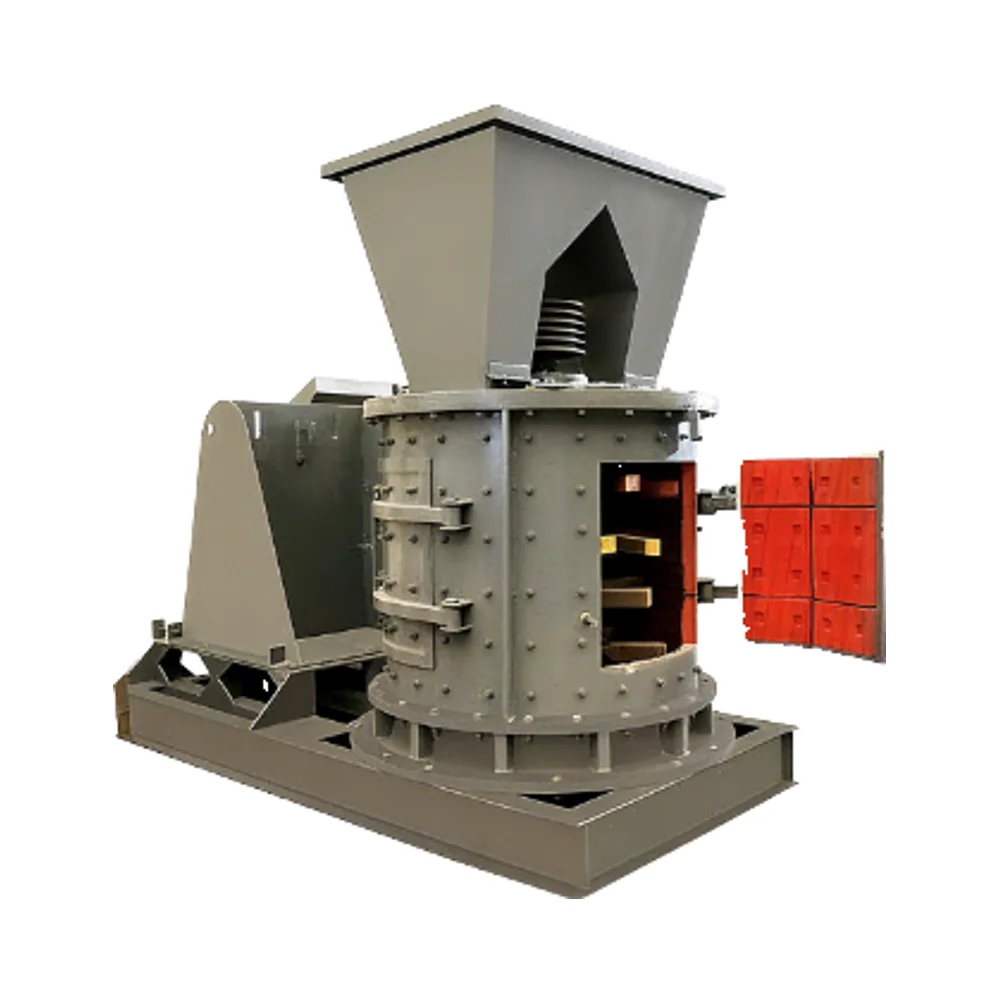 Vertical Compound Hammer Crusher with Stepper Motor High Productivity ...