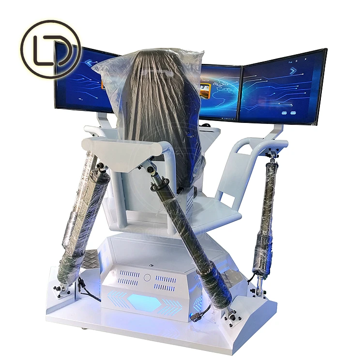 Leaderdream 3 Screen 6dof Motion Gaming Chair - Racing Simulator