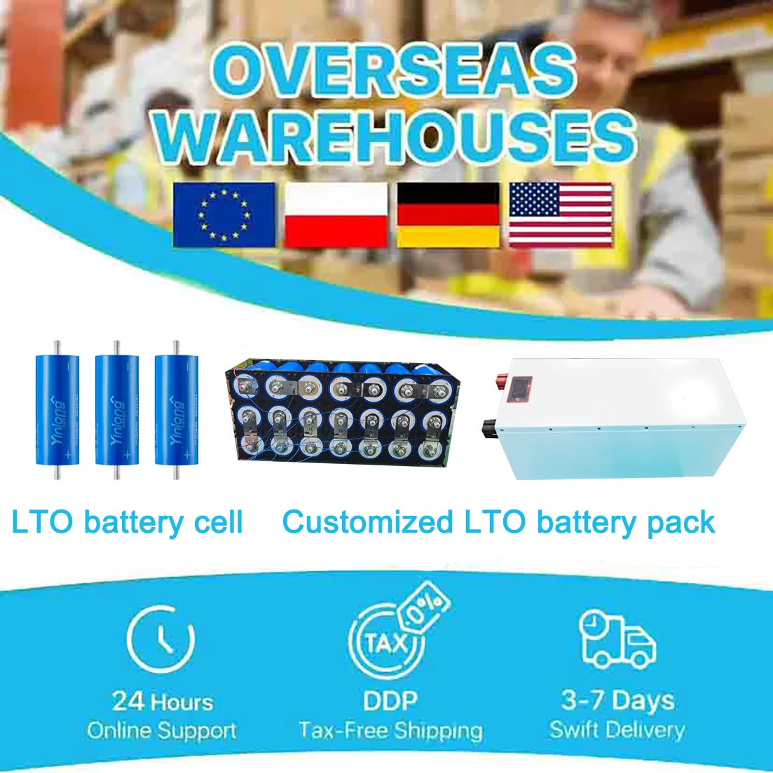 Yinlong LTO Batteries - High-Cycle, Reliable Power Solutions