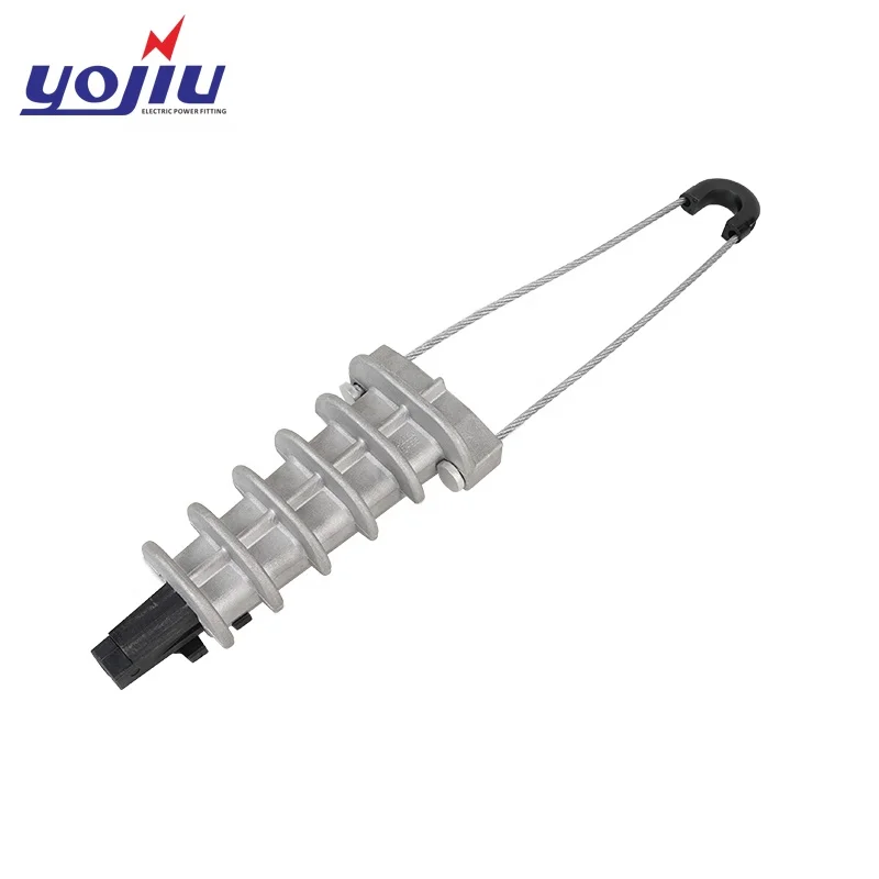 Heavy-duty Aluminium Nylon Plastic Clamp For Fibre Optic Compression ...