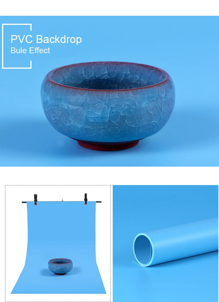 Photography Backdrop Matte Pvc Background Paper Kit For Photo Video ...