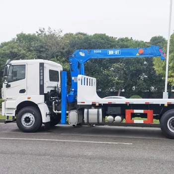 Hot Customizable 1~8~25 Tons Hydraulic Truck Mounted Crane Telescopic ...