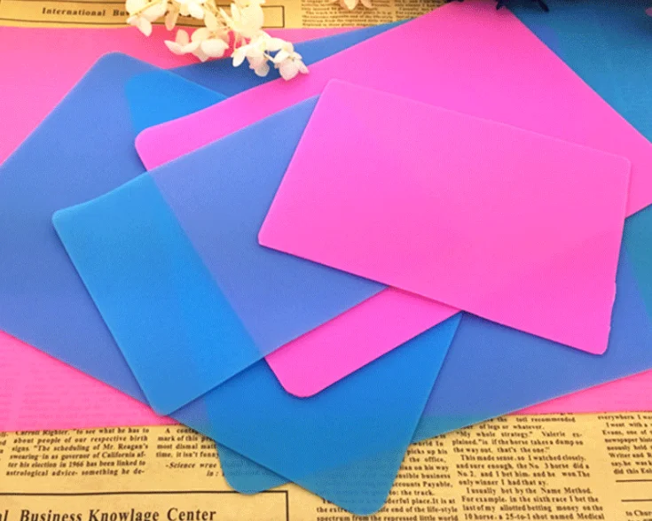 Heat Resistant Table Mats - Durable Silicone Craft Mats