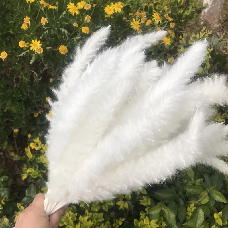 Yellow White Red Millet Dried Natural Flowers Arrangement Bouquet ...
