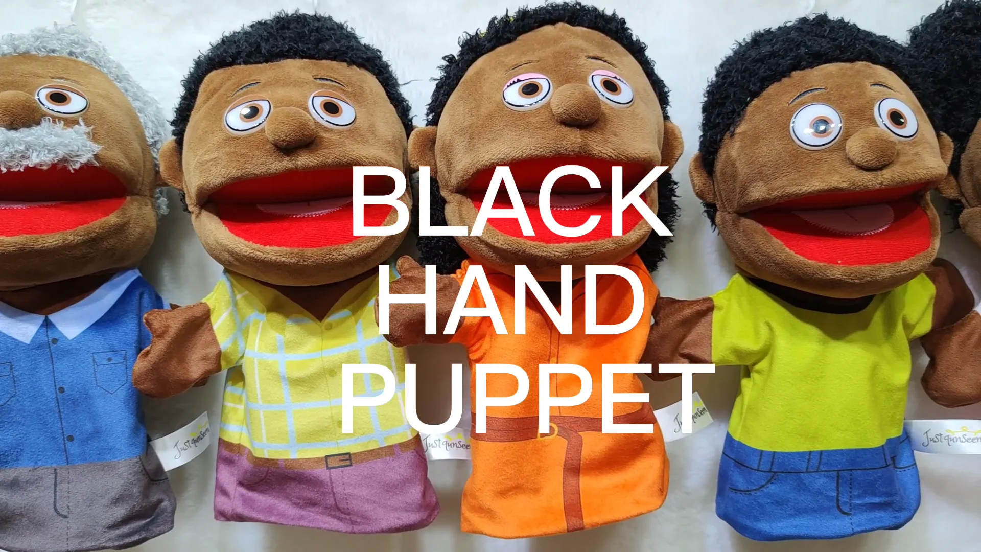 Factory Soft Fireman/police Character Hand Socks Puppet Plush Baby ...