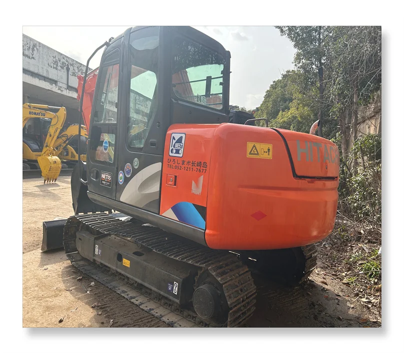 HITACHI 70 Japan Original Design 7 TON Mini Crawler Usato Escavadora ...