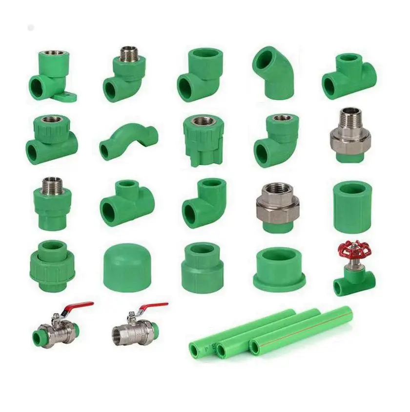 20-110mm Pipe Ppr Fittings,Injection Plumbing Materials Pn25 Water Ppr ...