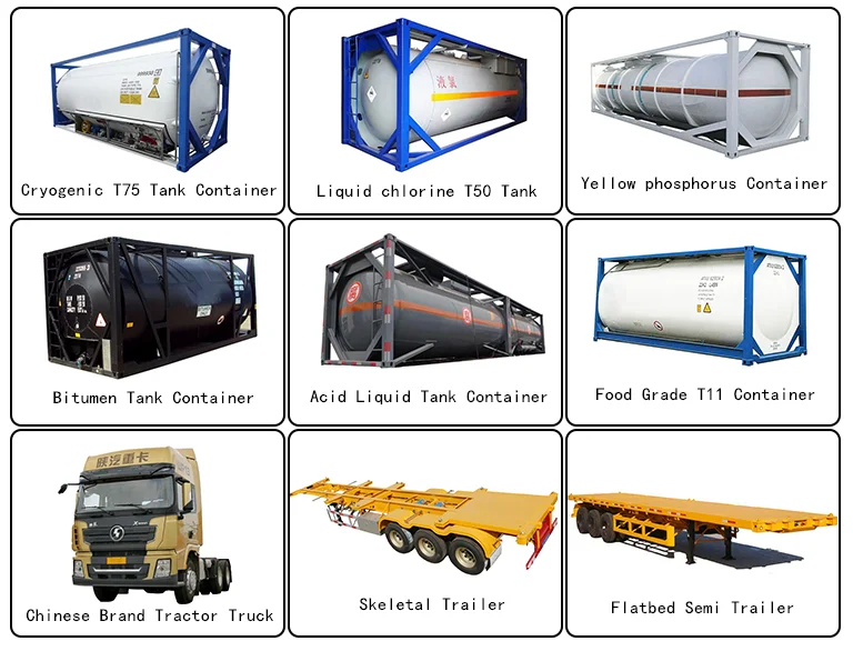 Easy to Operate ISO Tank Container for Bulk Liquid Transport
