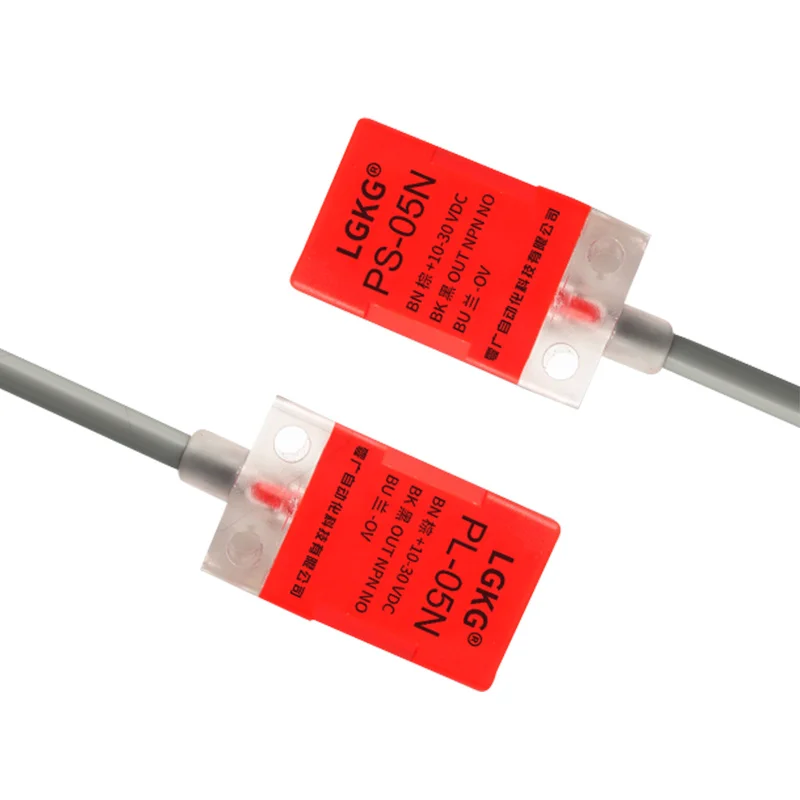 Square Proximity Switch Three Wire Dc Npn Normally Open Closed Ps-05n ...
