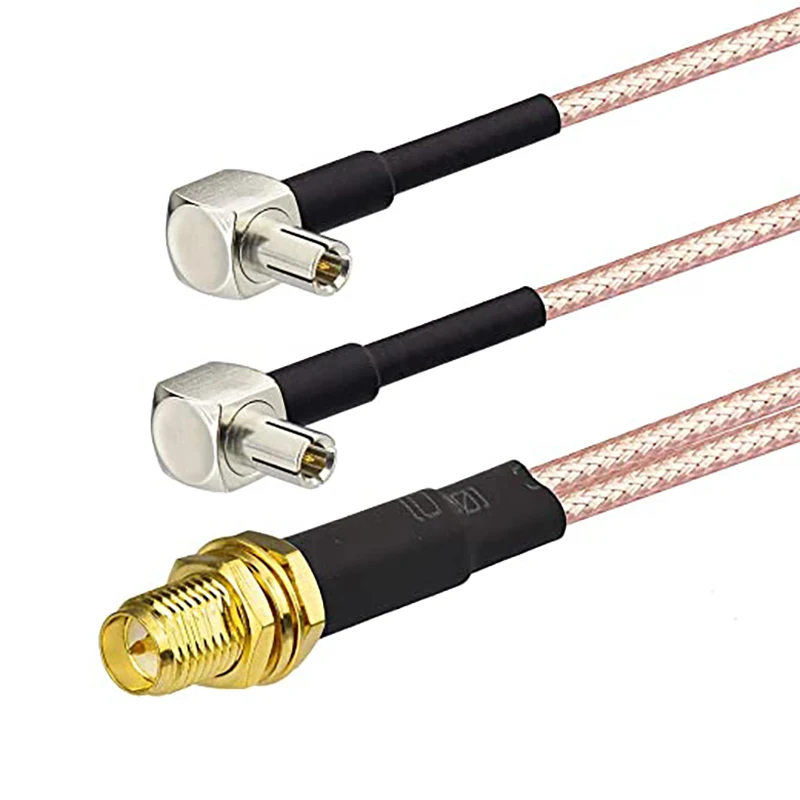 Bulkhead Y Type Splitter Combiner Wifi Antenna Extension Cable Rg316 Rf ...
