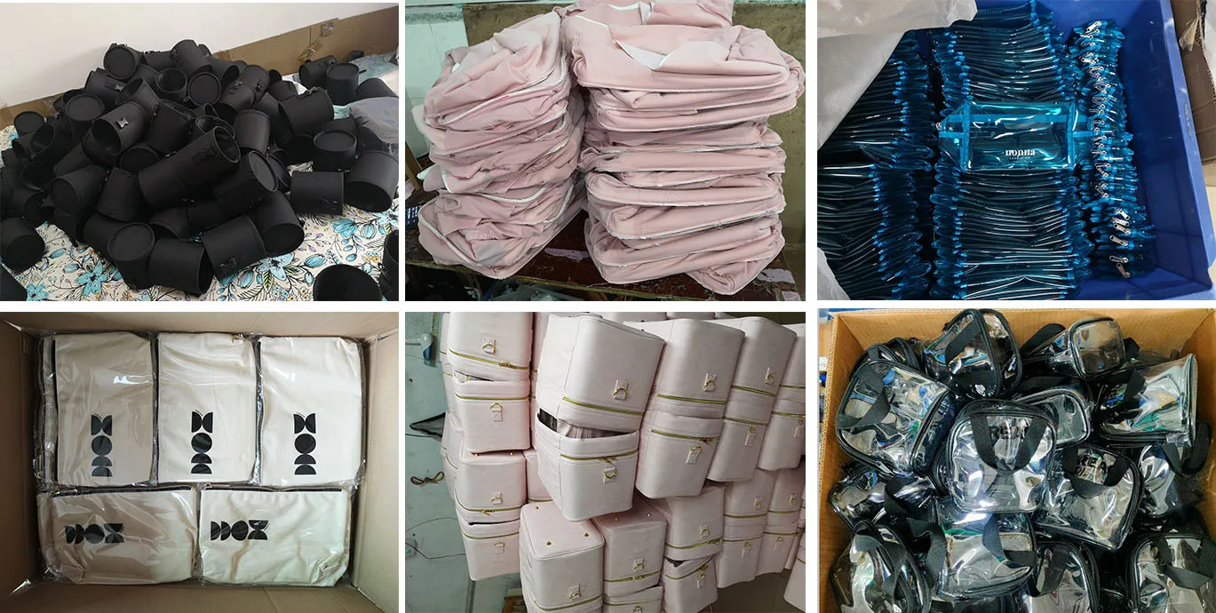 Wholesale Custom Travel Small Green Quilted Cosmetic Pouch Towelling ...