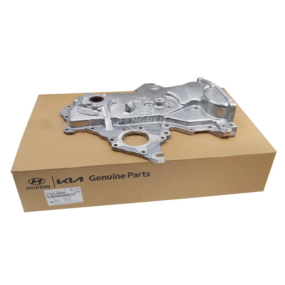 Engine Oil Pump Timing Chain Cover Assembly 21350-2B000 for Kia Hyundai ...