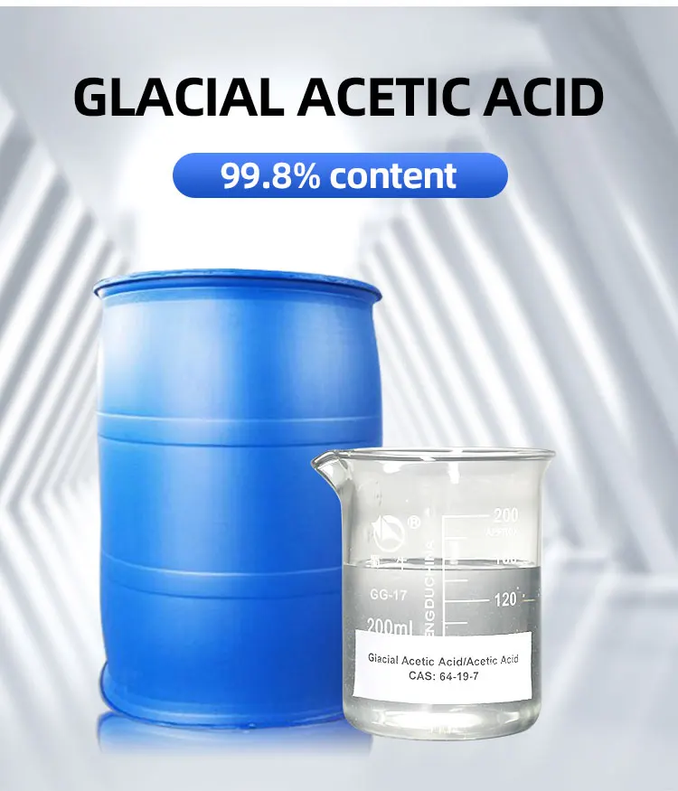 Glacial Acetic Acid With Fast Delivery Food Grade Acetic Acid 64-19-7 ...