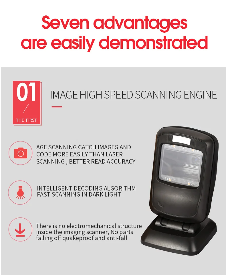 Nls-newland Fr40 Fixed Bar Code Scanner For Cashier Of Supermarkets ...