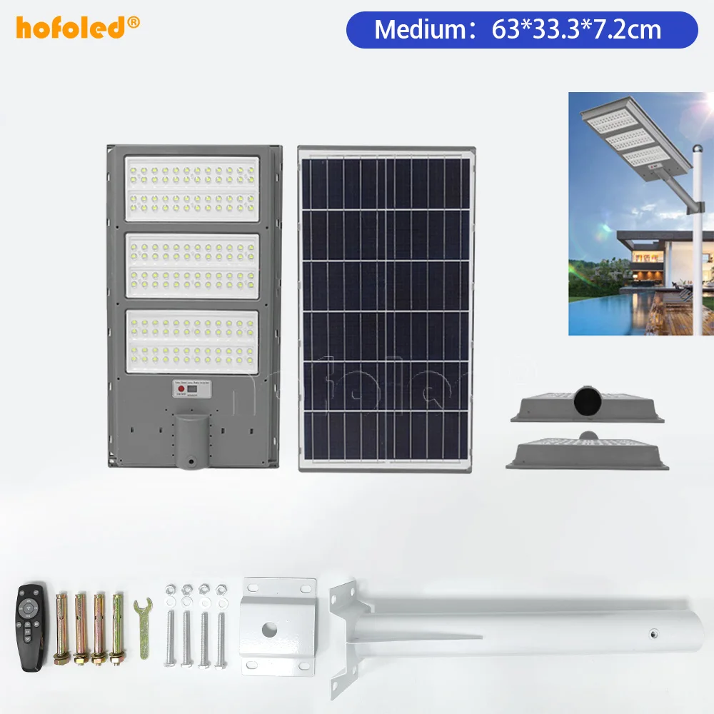 Radar Sensor Solar Panel Integrated All in One Led Solar Street Lights ...