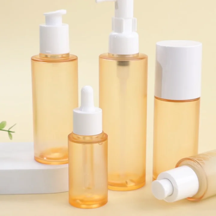 Plastic Bottle With Flip Top Cap Pet Lotion Squeeze Transparent Hair ...