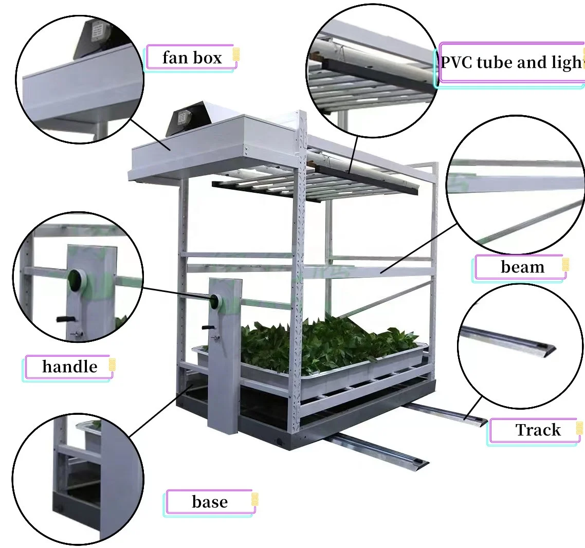 Multilevel Plant Racks Hydroponic Vertical Grow Rack System for Indoor ...