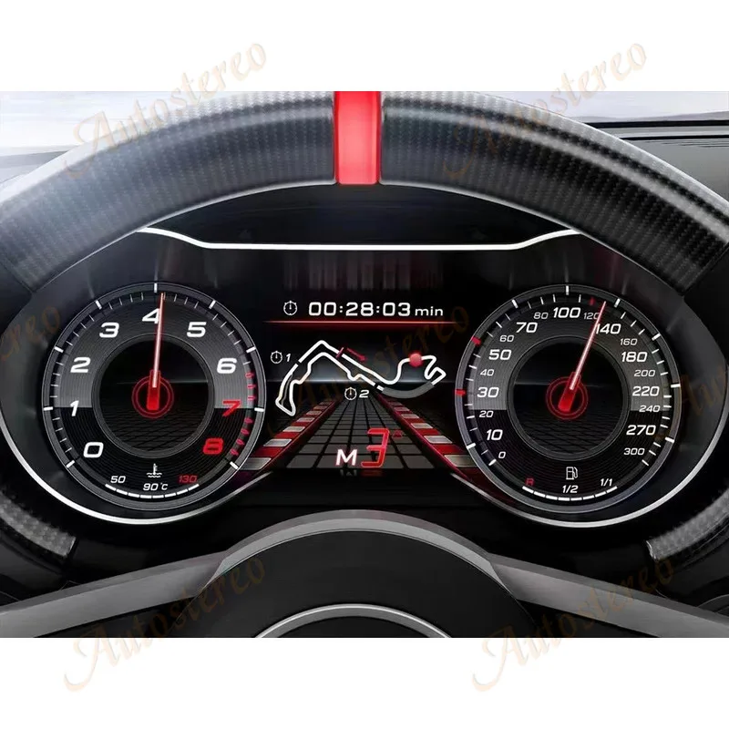 Digital Cluster Virtual Cockpit Screen for Audi TT 2009-2016