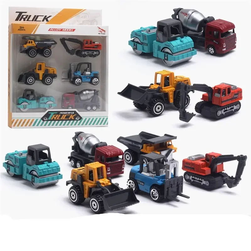 Cheap Diecast Car 1/64 Scale Construction Toys Vehicles Engineering ...