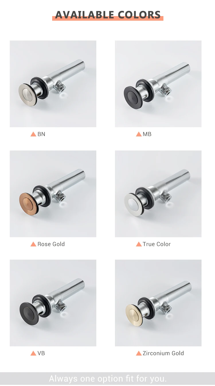 Stainless Steel Waste Wash Basin Drain Set Pipe Sink Waste Trap Rubber ...