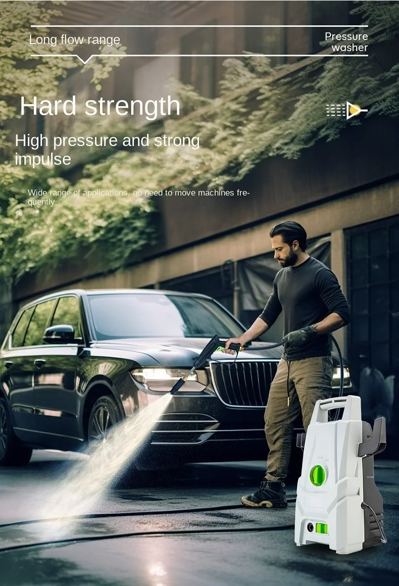 1200w Popular Portable Electric Water High Pressure Power Washer In ...