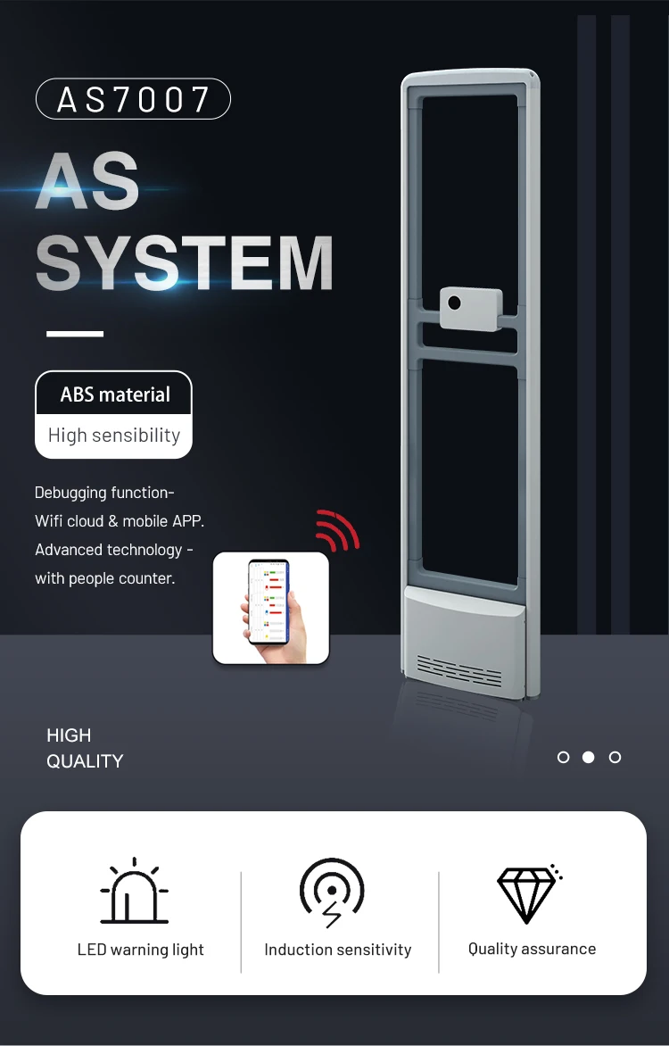 Dragon Guard As7007 People Counting Eas Anti Theft Antenna System For ...