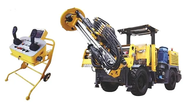 Underground Hydraulic Rock Mining Jumbo Equipped With High-performance ...