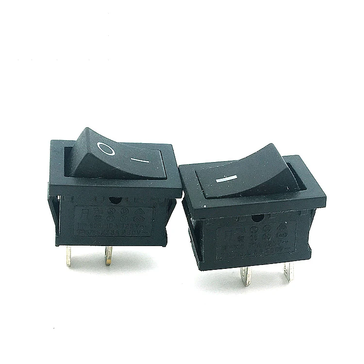 Durable HF-606 Light Rocker Switch - 120V Two Gear On-Off Lamp Switch ...