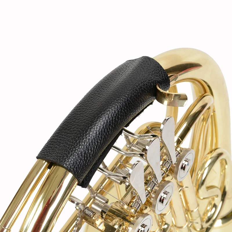Round French Horn Hand Guard Non-slip Leather Handle Cover Sleeve ...