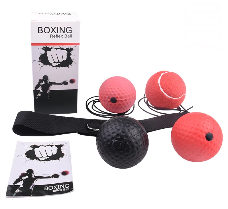 Speedball Punching Ball Boxing Speed Trainer Headband Punching Training ...