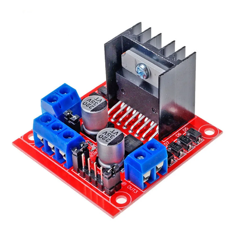 L298N Motor Driver Controller Board L298 Module Dual H Bridge DC Stepper Motor Module for Smart ...