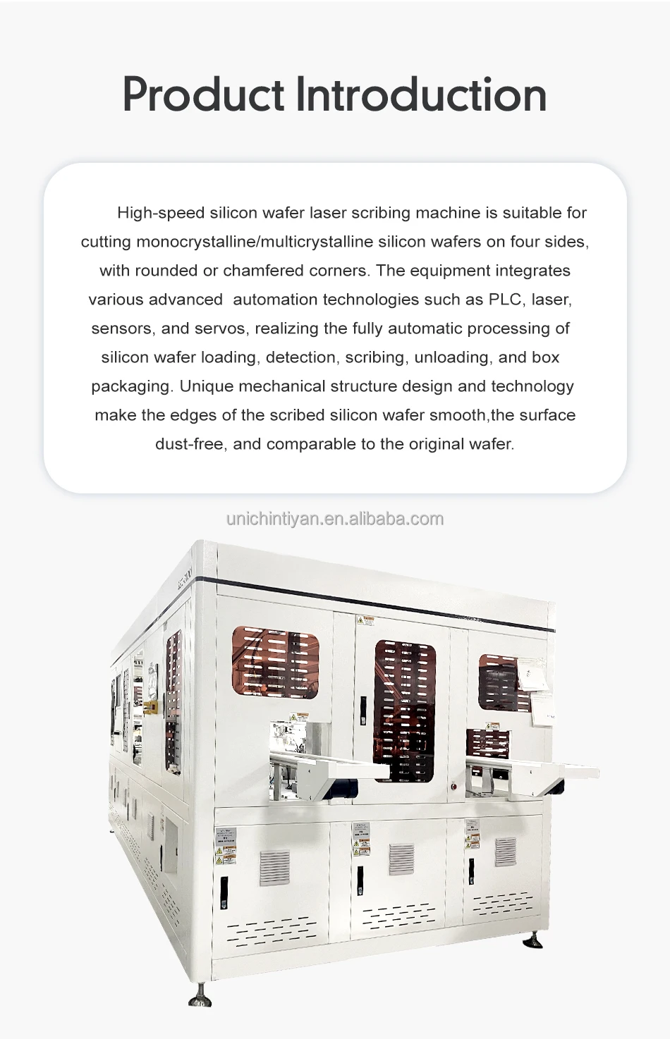 Silicon Wafer/solar Cell Laser Wafer Dicing Machine For Pv Module ...