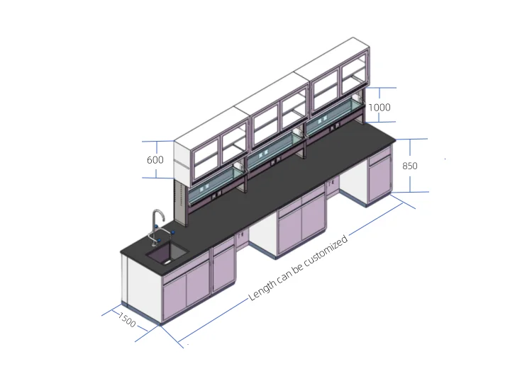 High Quality Physical& Chemical Laboratory Equipment Table Steel ...